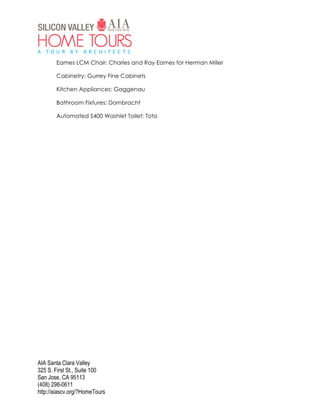 BCJ Architects fact sheet | PDF | Houses | Real Estate