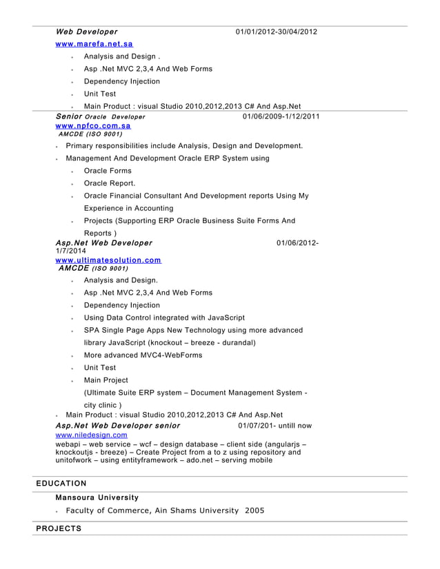 Mohamed Ali CV (1) | PDF