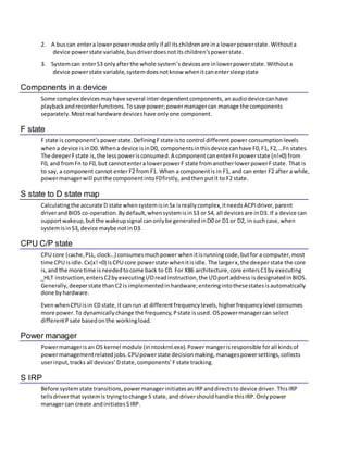 Windows power management basic knowledge | DOCX