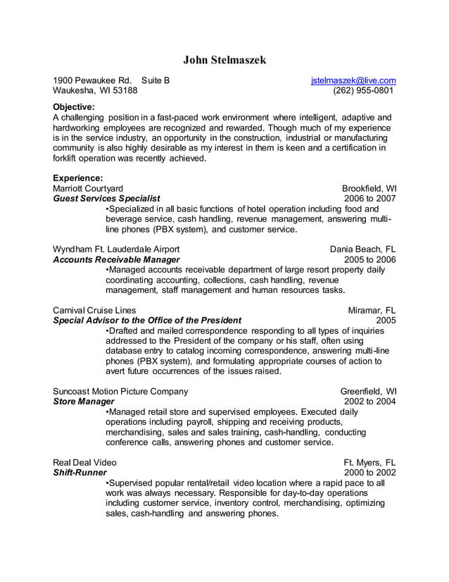 John Resume 12-2016 | PDF