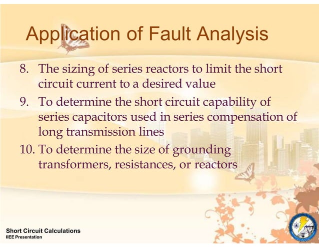 Short Circuit Calculations Revisited Pptx Pptx