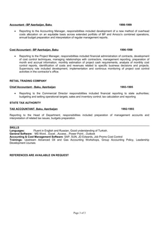 CV_Narmina Aliyeva | PDF