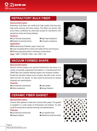 Refractories for Insulation | PDF | Manufacturing Industry | Industries