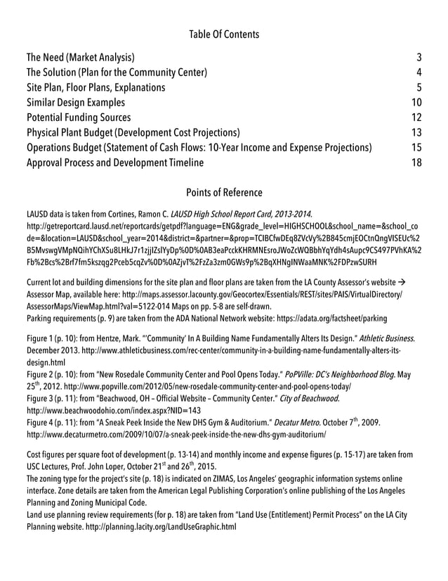 PPD 431 - Final Community Center Proposal | PDF