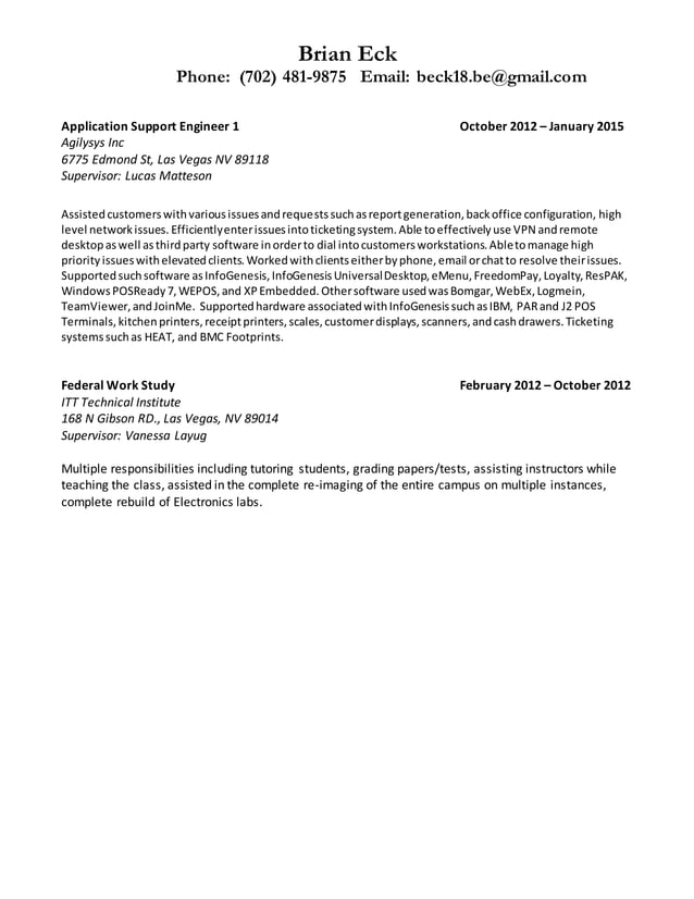 Resume_Brian_Eck | DOCX