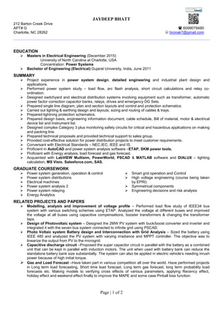 Jaydeep_Resume | PDF