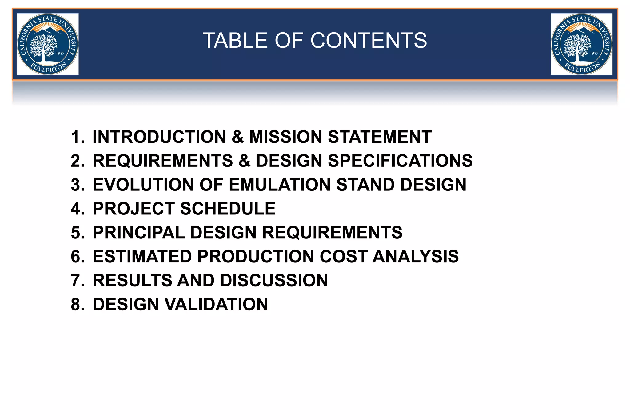 ECS Design Project Presentation | PPT