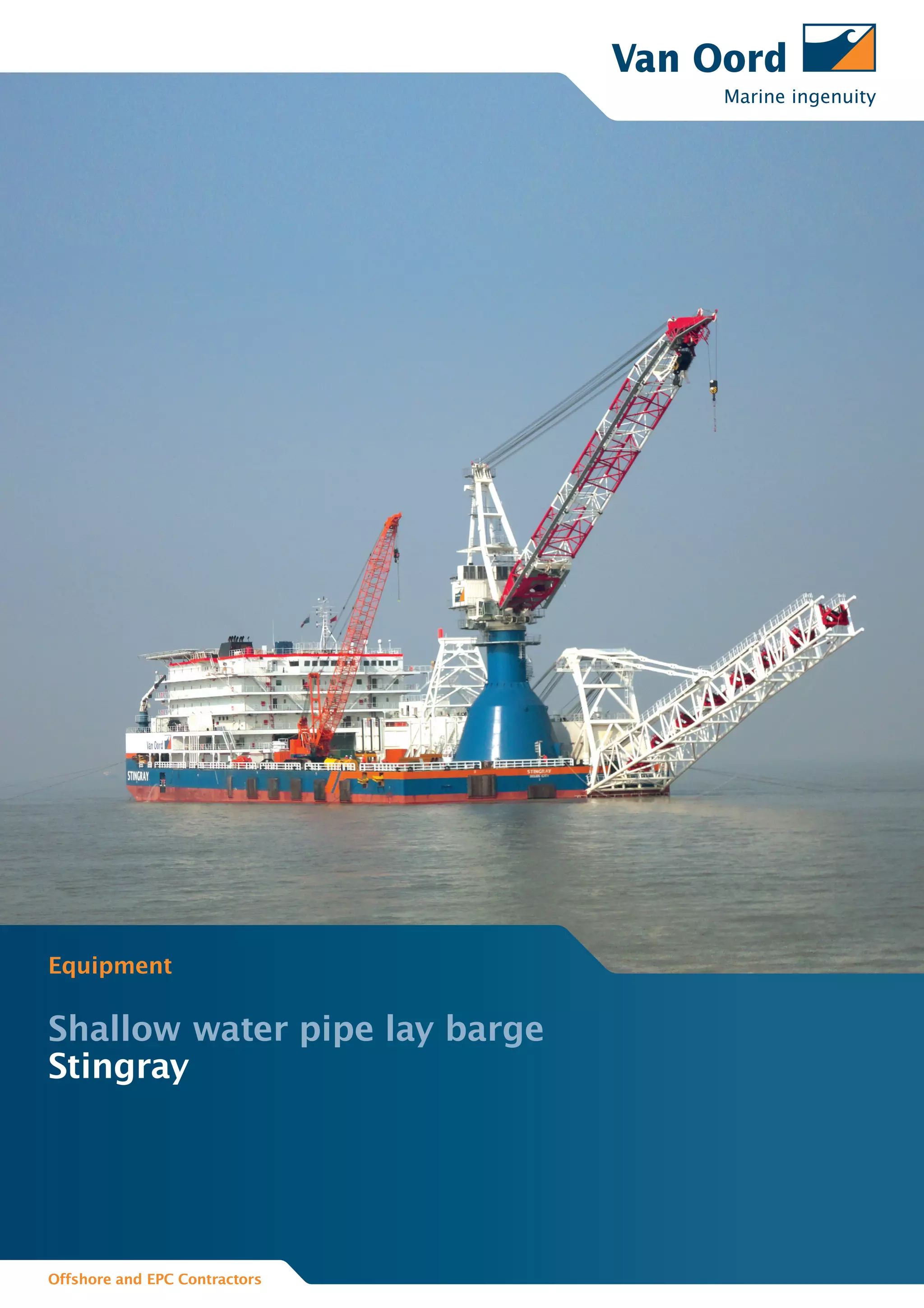 Van Oord - SWPL Barge Stingray | PDF