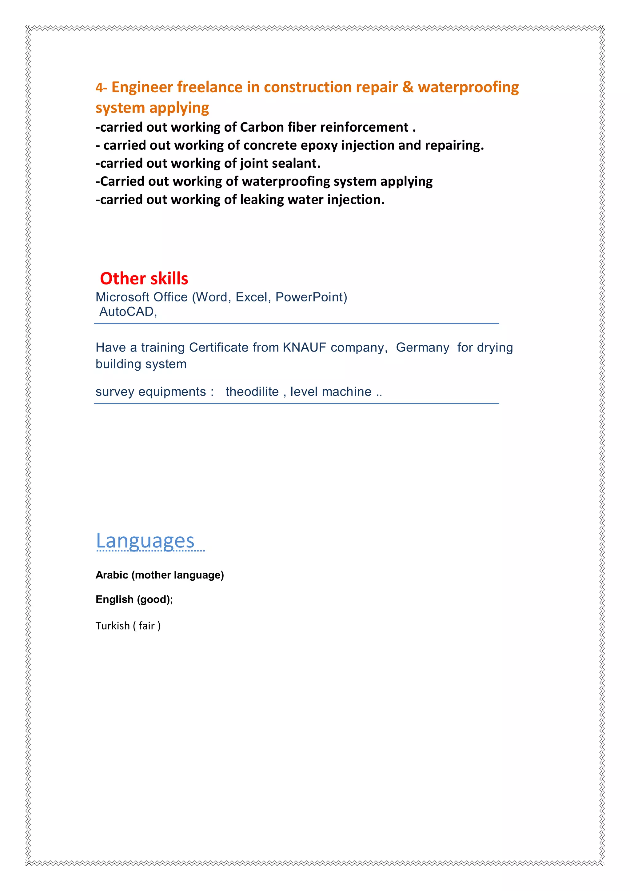 last cv update2017english | PDF