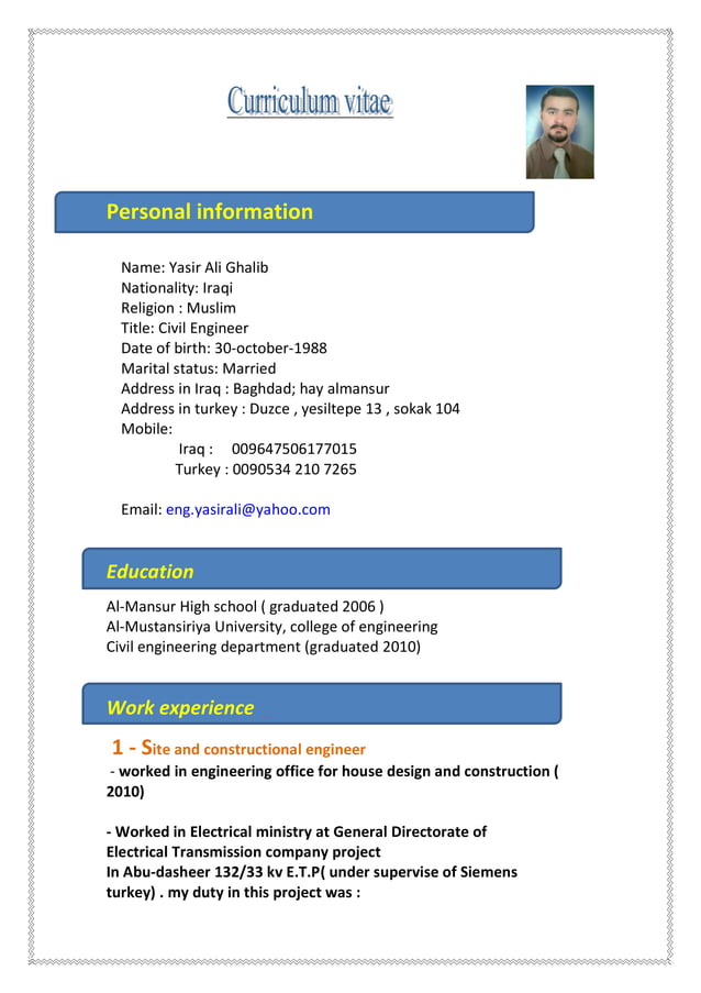 last cv update2017english | PDF