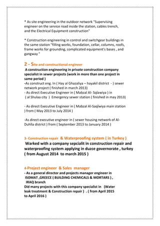 last cv update2017english | PDF