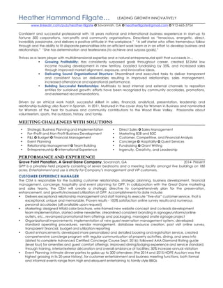 Heather Filgate Resume | PDF