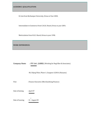 AJIT KUMAR RESUME | PDF