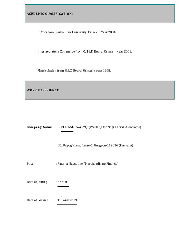 AJIT KUMAR RESUME | PDF