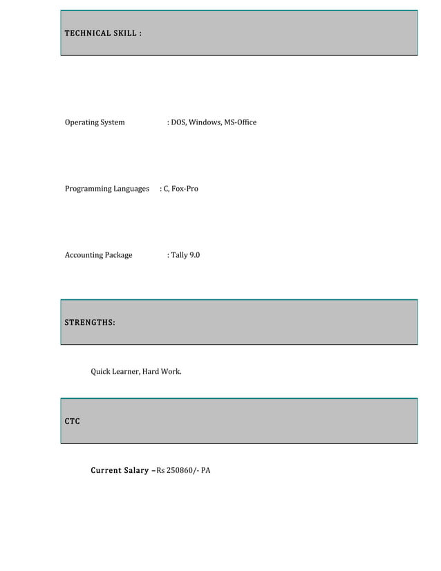 AJIT KUMAR RESUME | PDF
