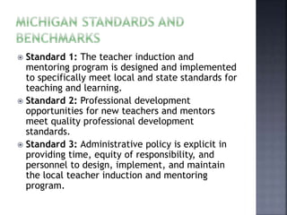 Mendon Community Schools teacher induction program | PPT