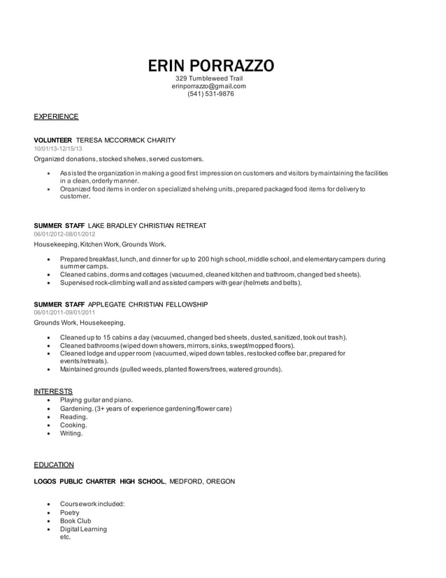 Resume (Final Edit, use for job apps) | DOCX