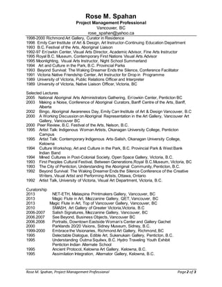 Spahan, Rose Resume Marketing | DOCX