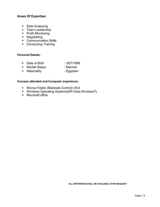 Amir Adel Updated CV. | PDF