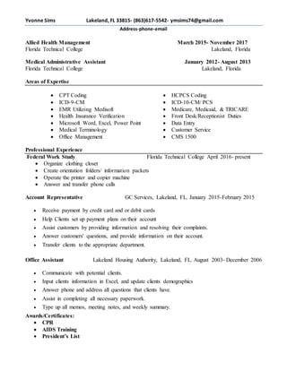 Current Resume | DOCX