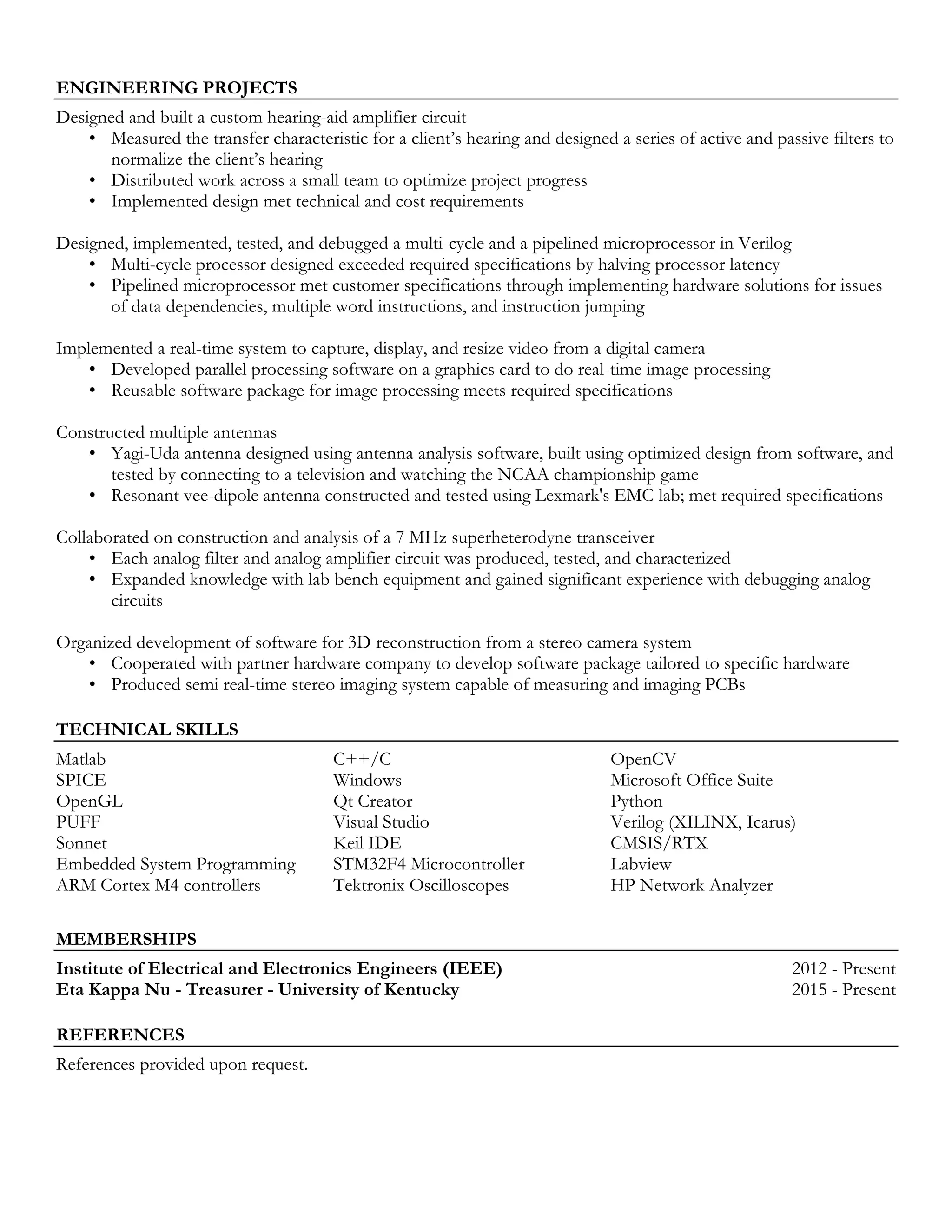 EntryLevel Resume | PDF