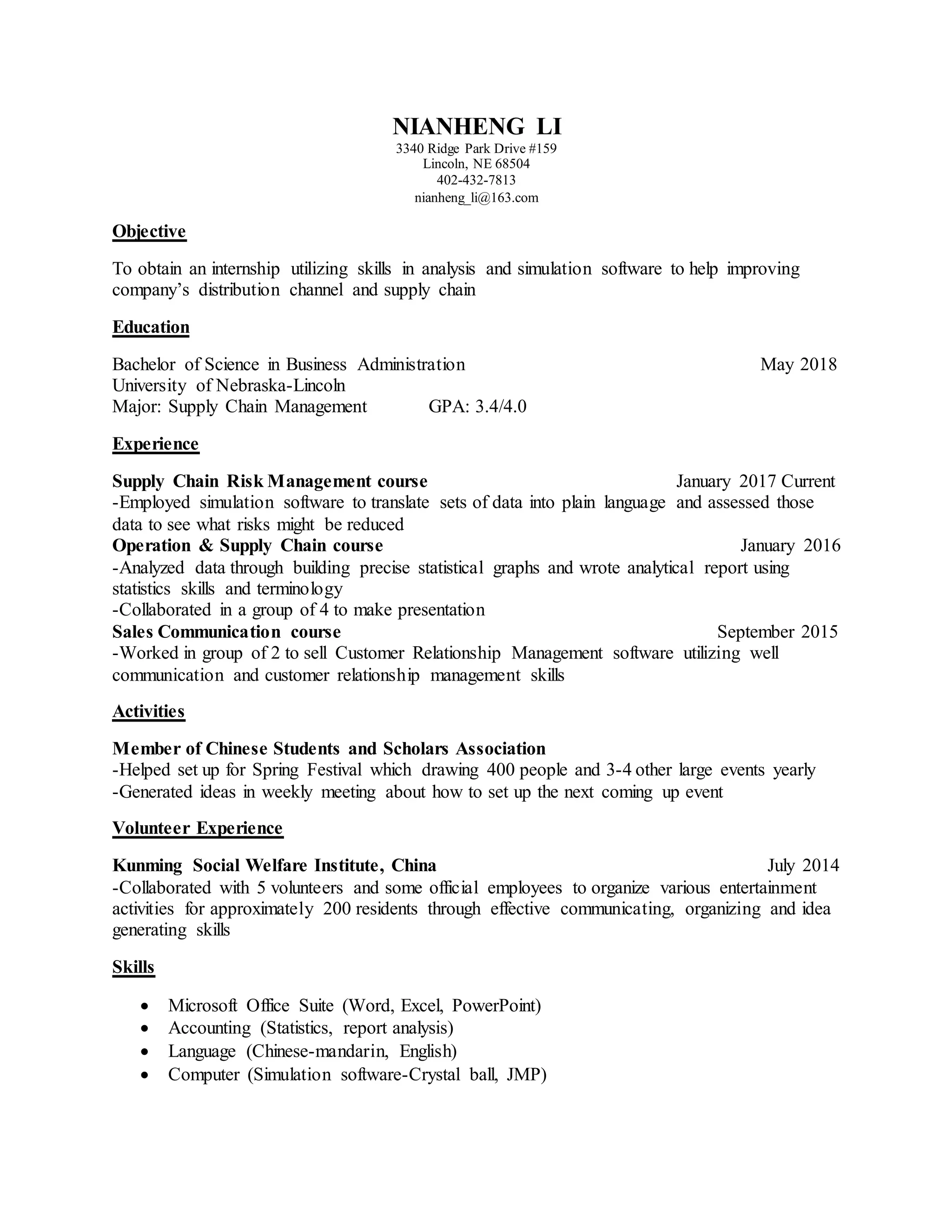 RESUME | DOCX