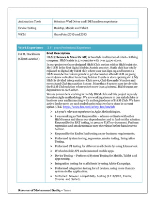 Resume_Mohammad_Sadiq-Sep | DOCX