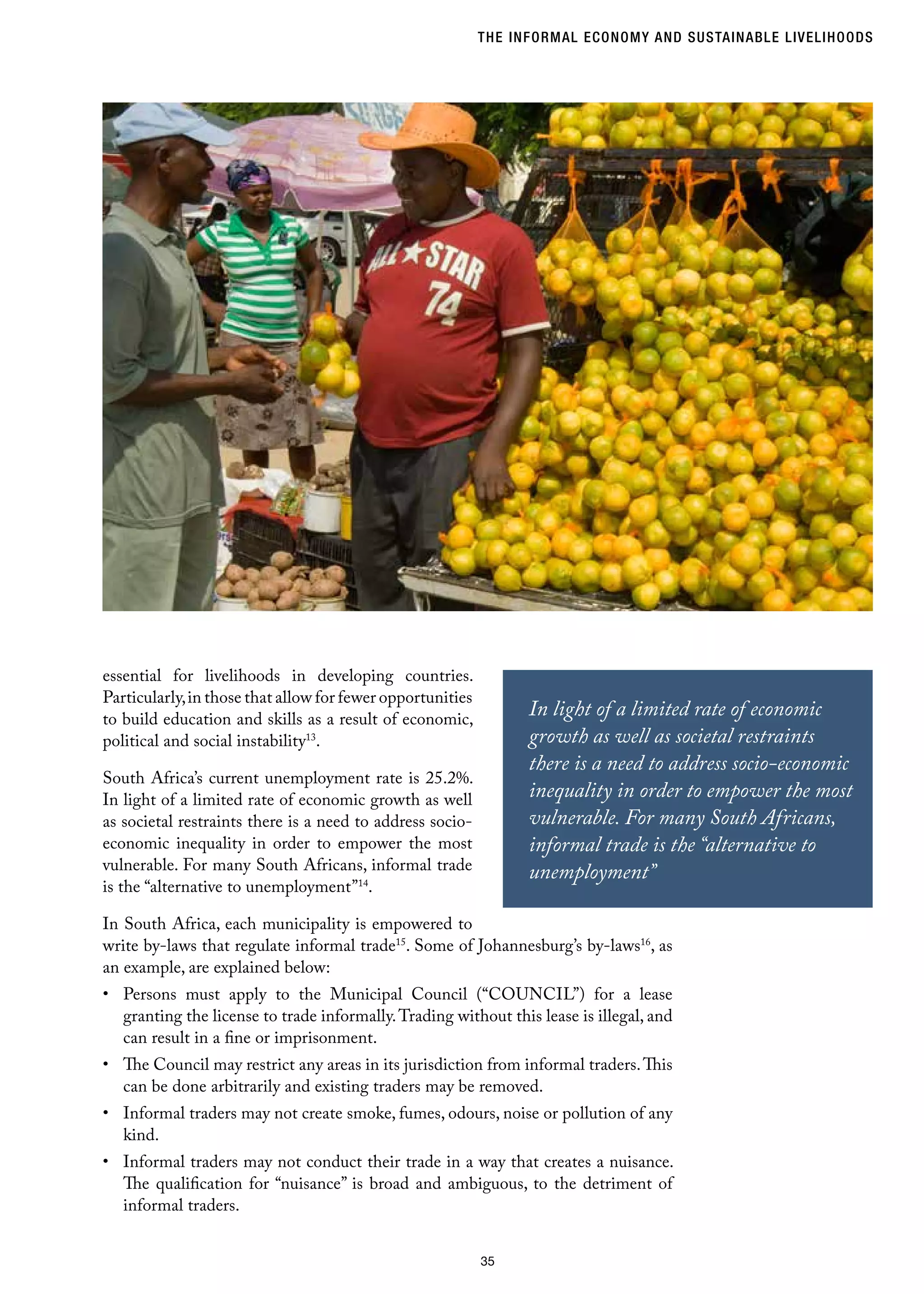 33 The Informal Economy and Sustainable Livelihoods - J Hovsha and A ...