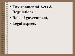 laws of environmental protection - India | PPT