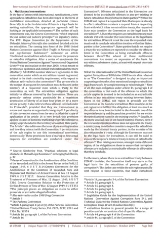 Extradition within the CEMAC Sub Region Prospects and Perspectives | PDF