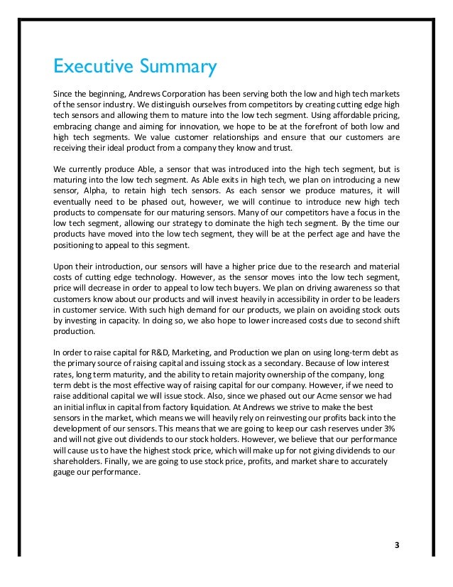 FINAL BUSINESS PLAN 1 FINAL BUSINESS PLAN 1