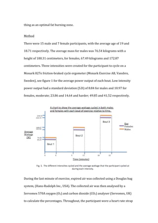Bioenergetics Lab Report Final | PDF