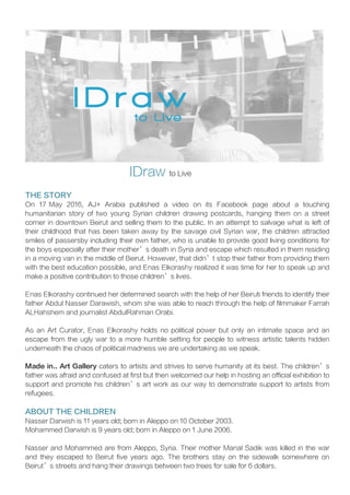 IDraw to Live Project | PDF