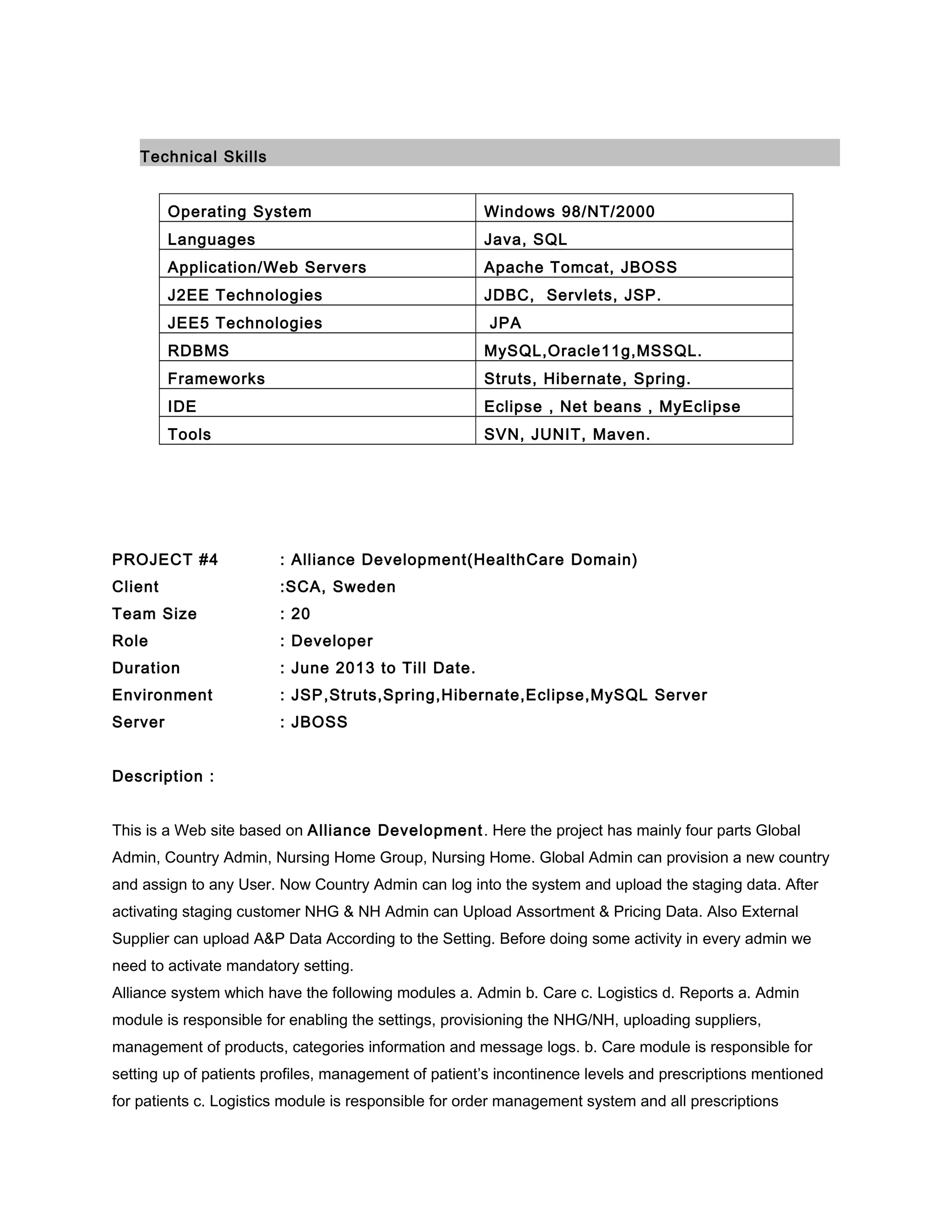Resume - Malay | DOC