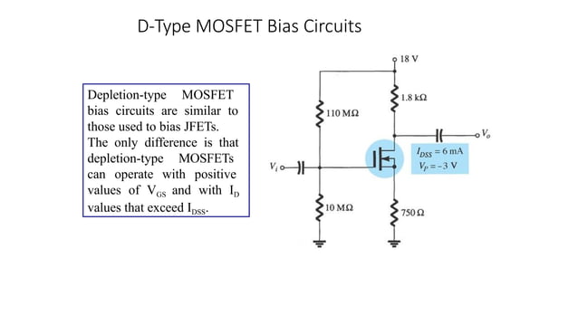 Detailed description of working and functionality of MOSFET.pptx