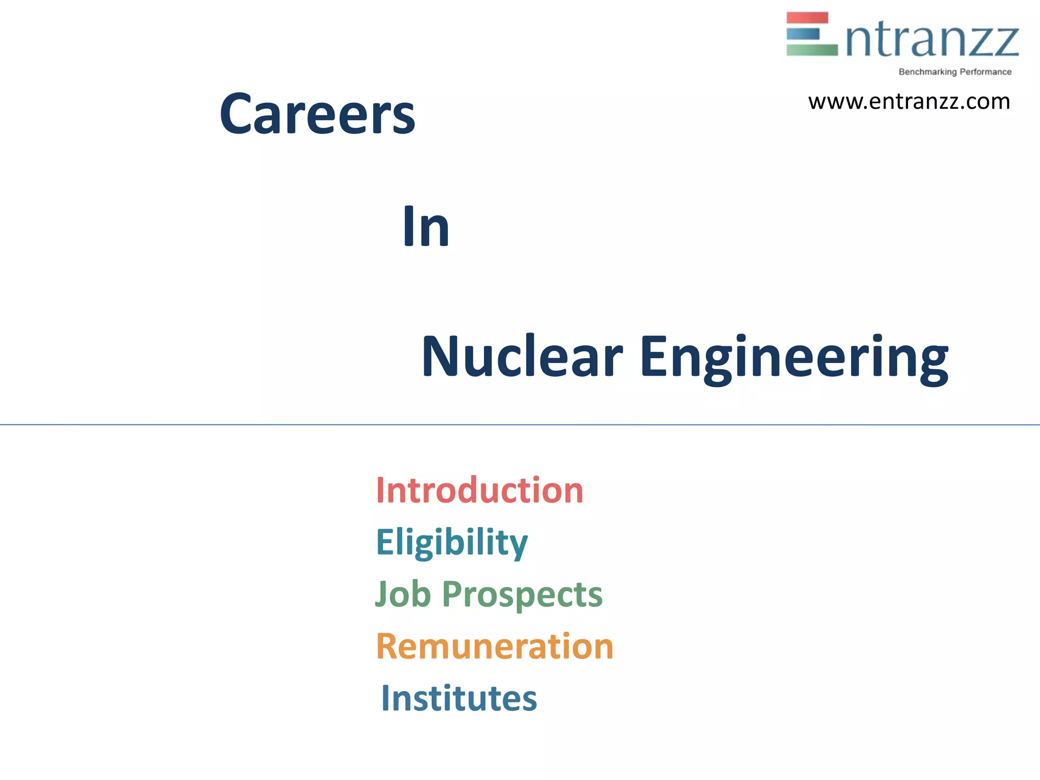 97.careers in nuclear engineering | PPTX