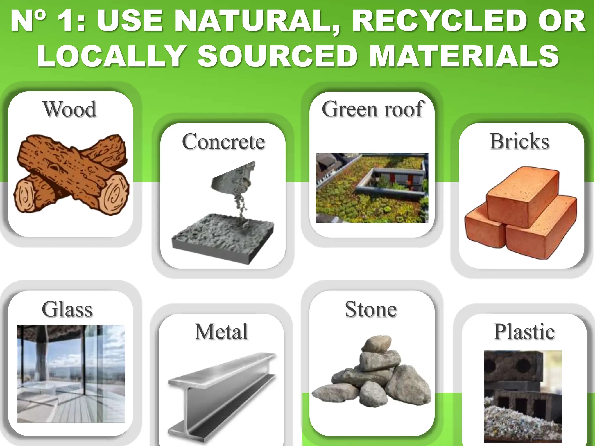 how to make a sustentainnable house using natural resources | PPT
