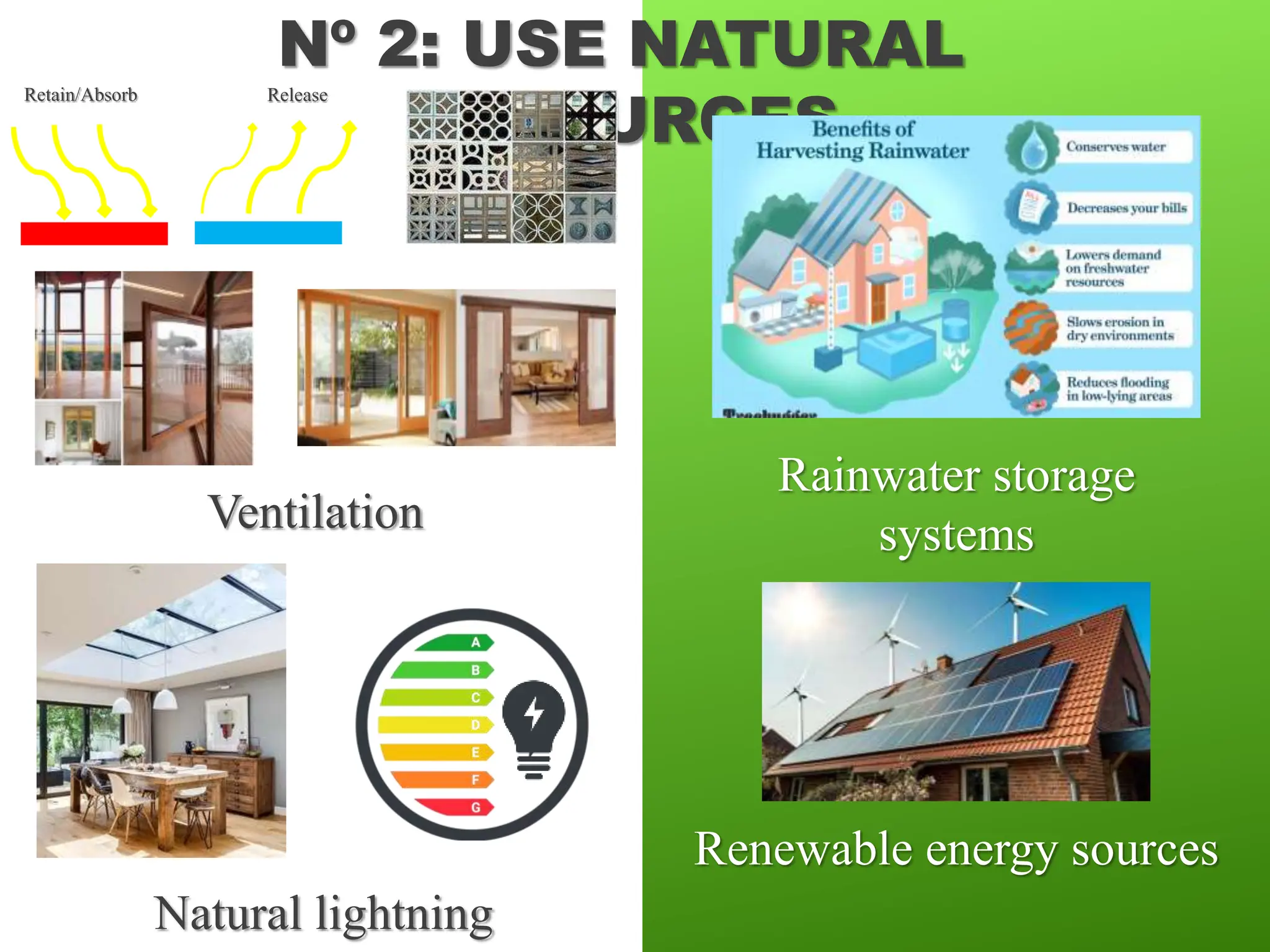 how to make a sustentainnable house using natural resources | PPT