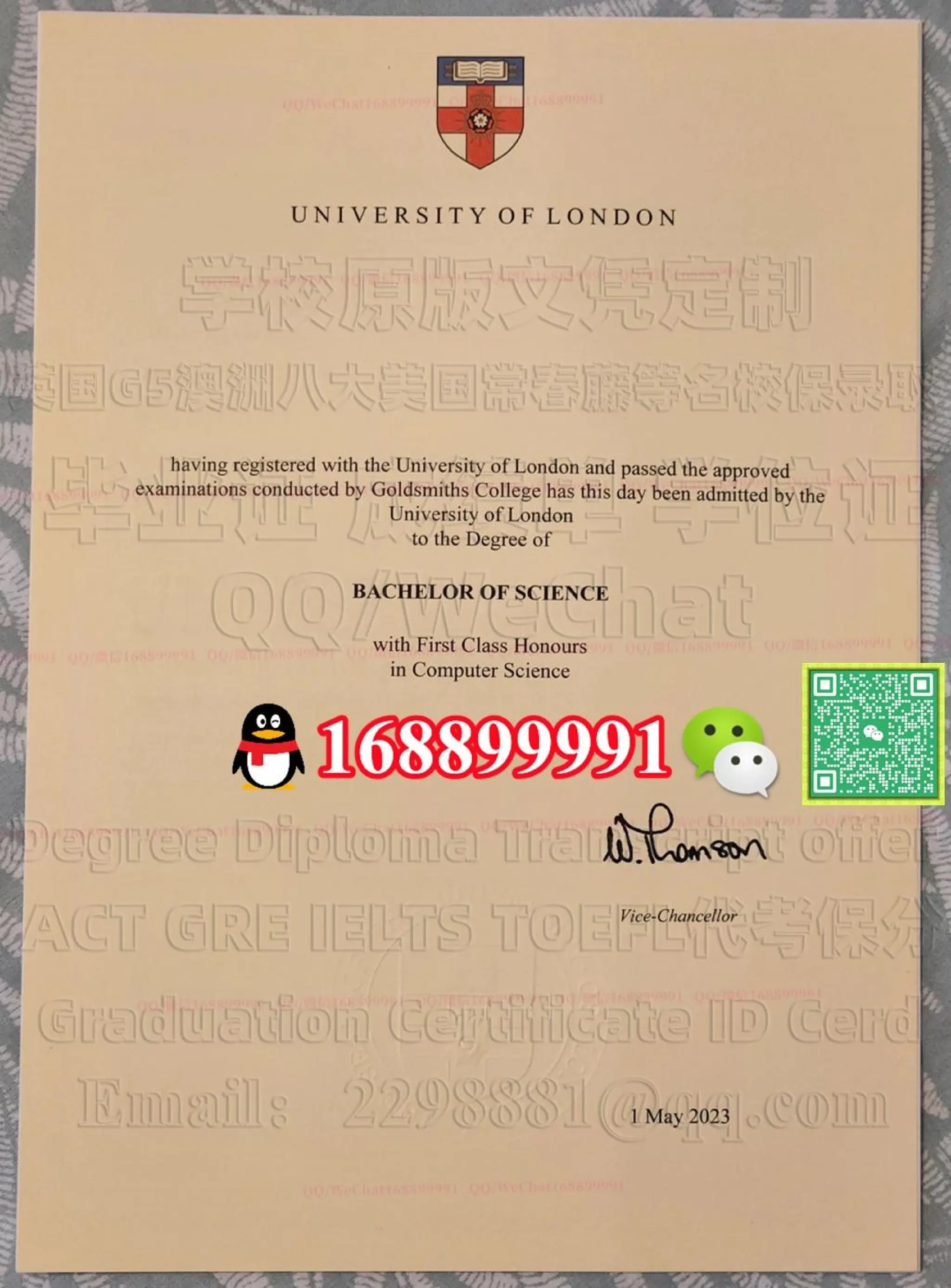 Goldsmiths University of London degree offer diploma Transcript | PDF Goldsmiths University of London degree offer diploma Transcript | PDF