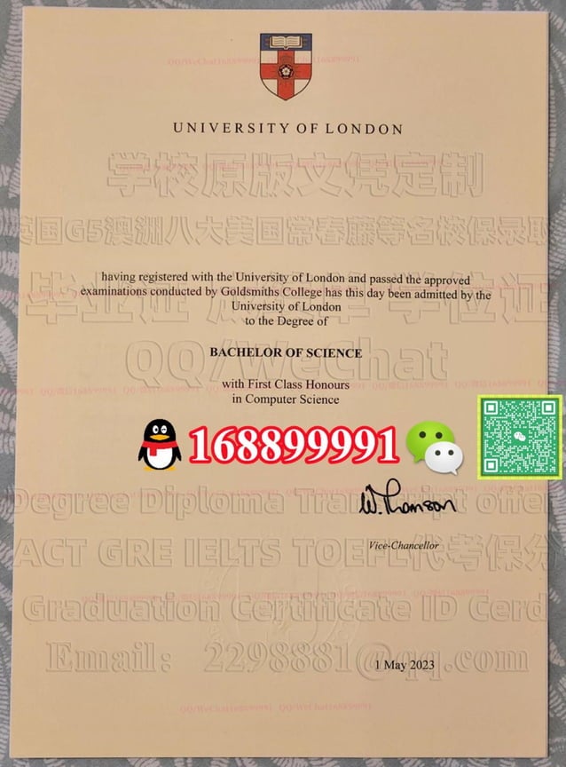 Goldsmiths University of London degree offer diploma Transcript | PDF