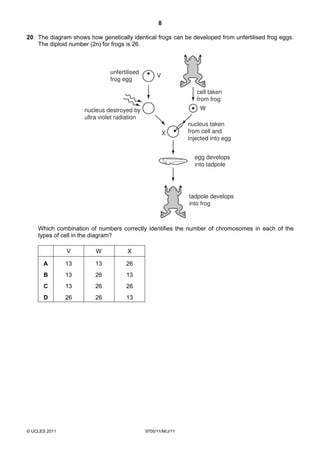 9700 s11 qp_11 | PDF | Chemistry | Science