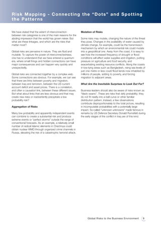 Global Risks to the Business Environment | PDF