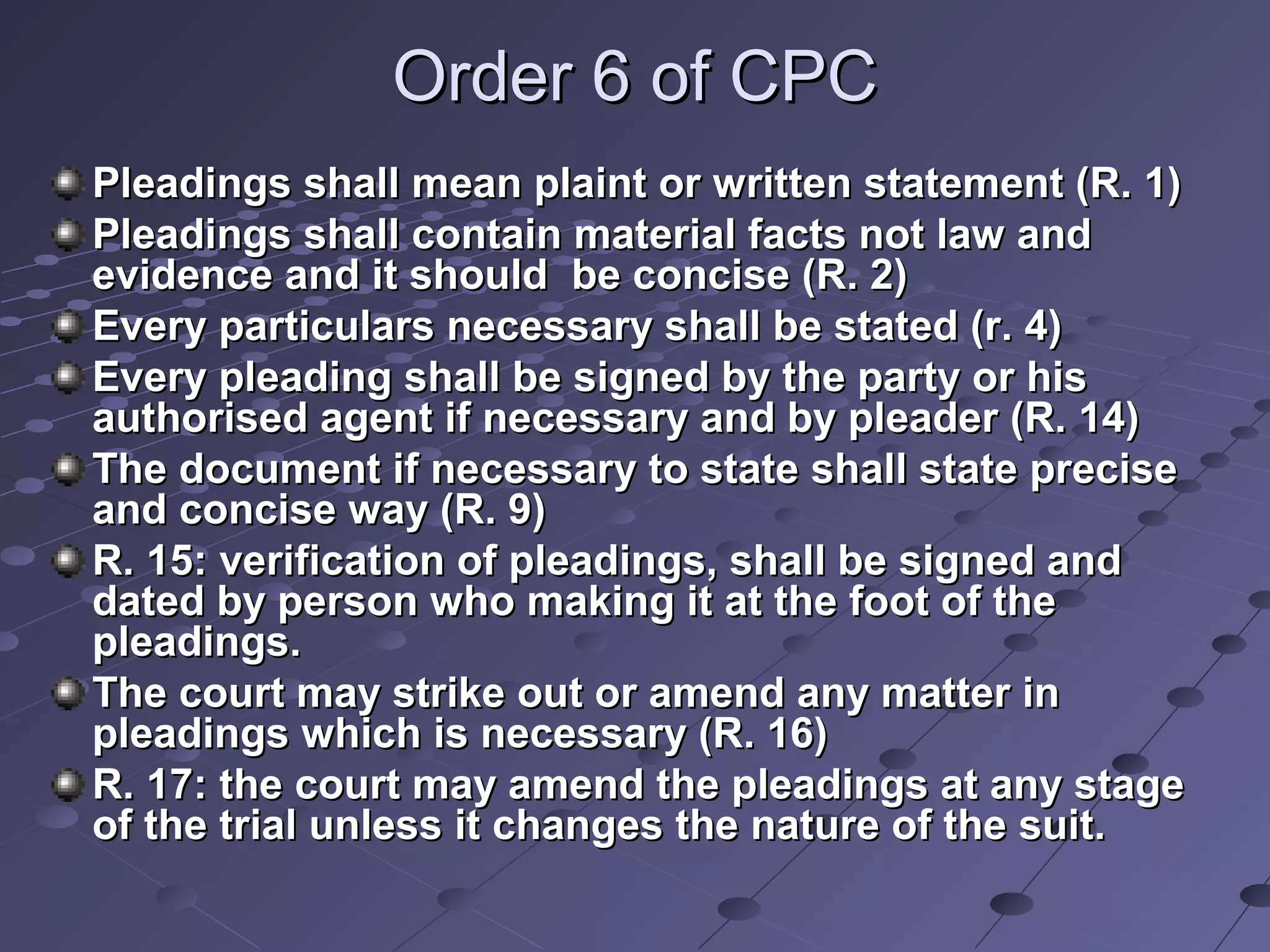 Code of Civil Procedure | PPT