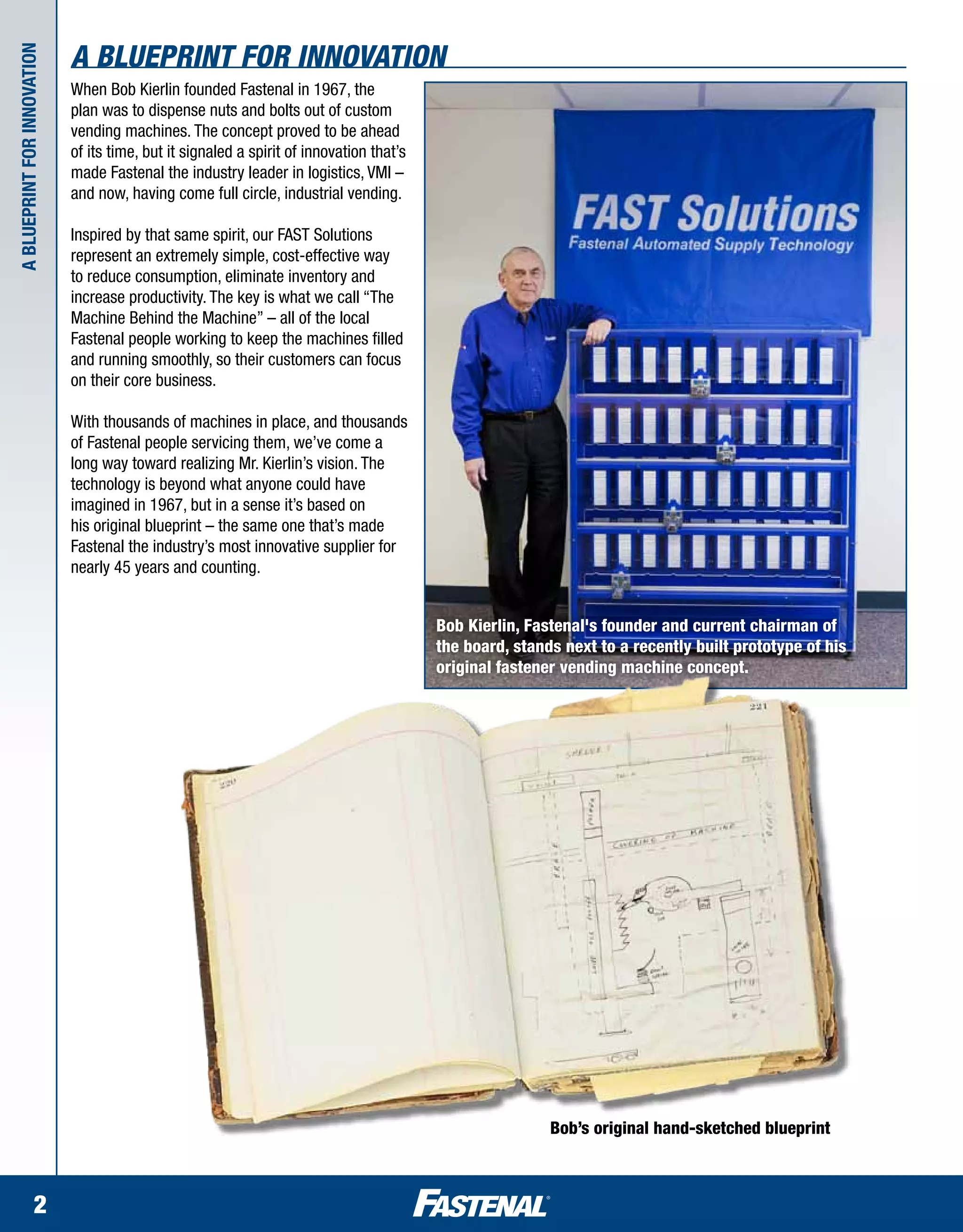 FAST Solutions "All-Inclusivw Guide TO Fastenal's Vending Solutions" | PDF
