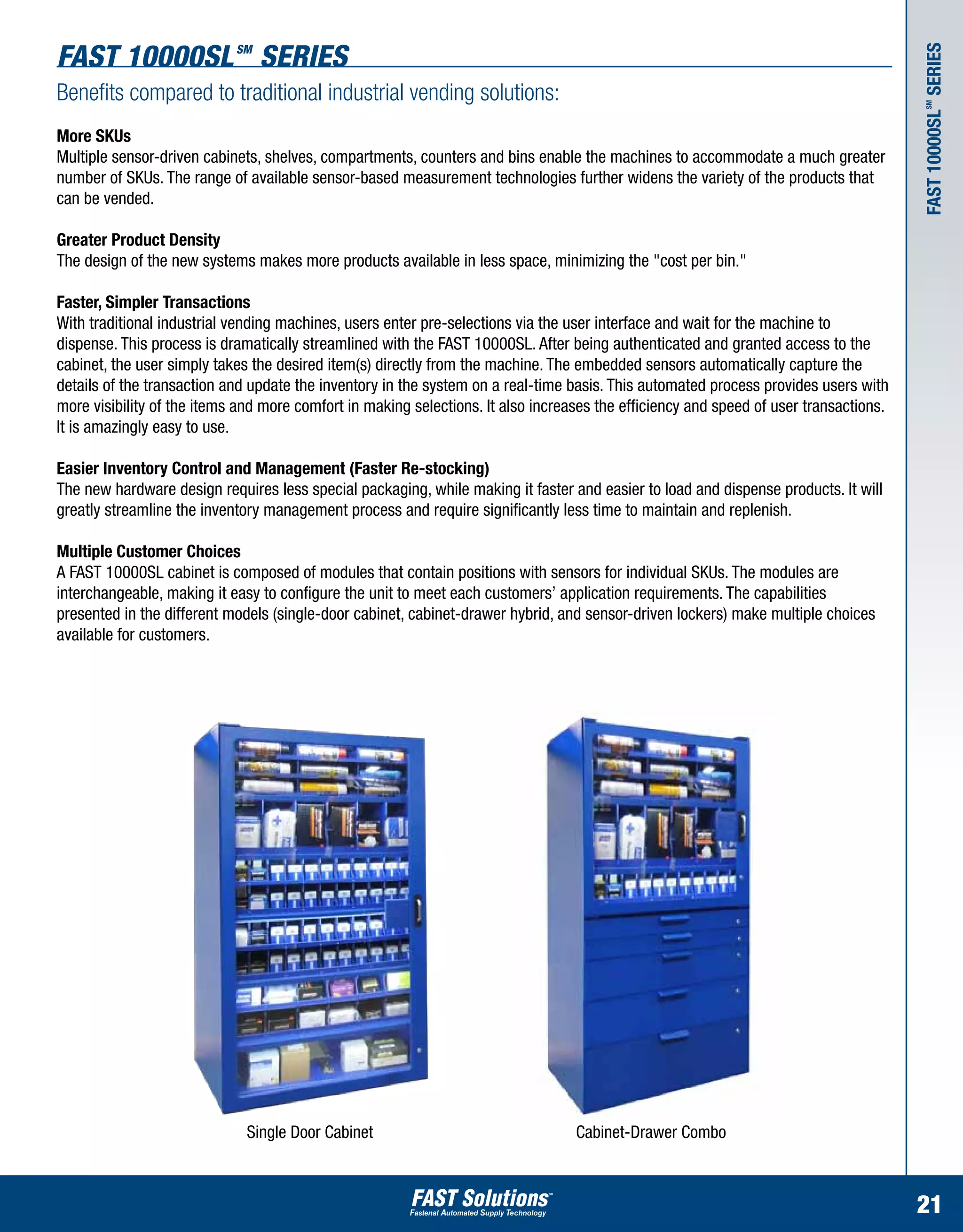 FAST Solutions "All-Inclusivw Guide TO Fastenal's Vending Solutions" | PDF
