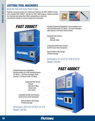 FAST Solutions "All-Inclusivw Guide TO Fastenal's Vending Solutions" | PDF