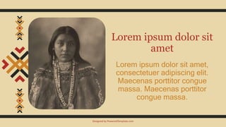 Native American Heritage Month Free Presentation Template - Free Google ...