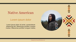 Native American Heritage Month Free Presentation Template - Free Google ...