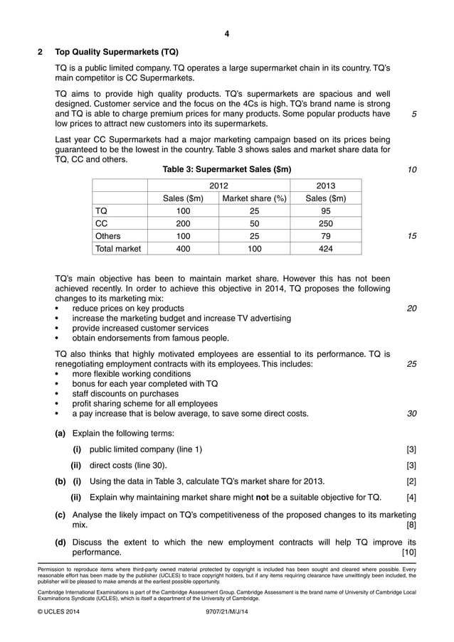 9707 s14 qp_21 | PDF
