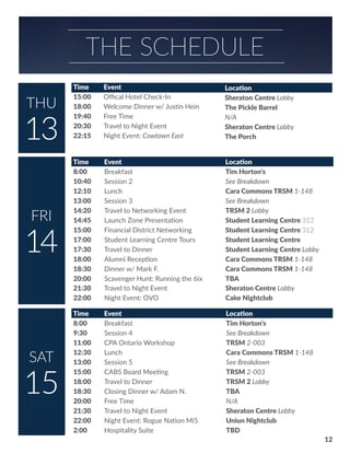 CABSF16 - CBSC - Conference Guide - Final | PDF | Business Expos ...